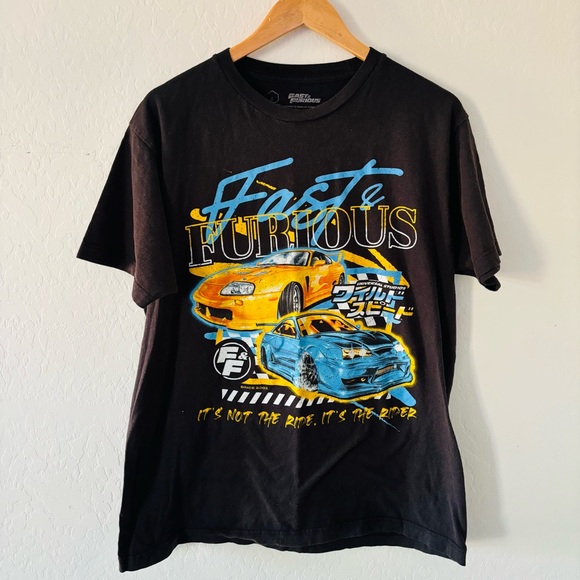 Fast and Furious | Shirts | Fast Furious Graphic Tshirt Black | Poshmark
